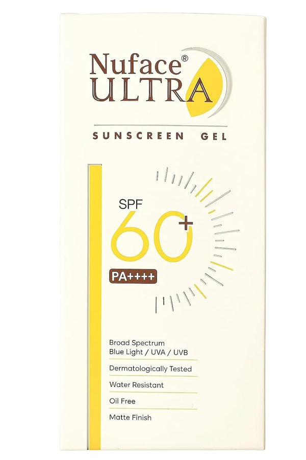 Nuface Ultra Sunscreen Gel SPF 40+ – Non-Greasy UV Protection