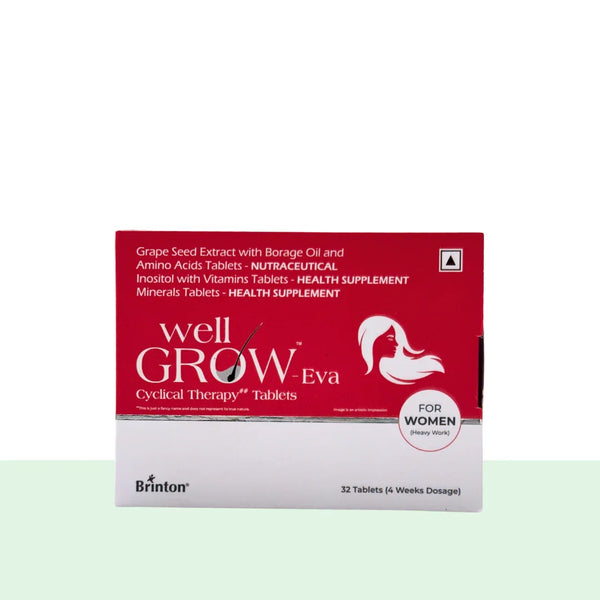 Well Grow Eva Tablet – Hormonal Balance & Hair Health