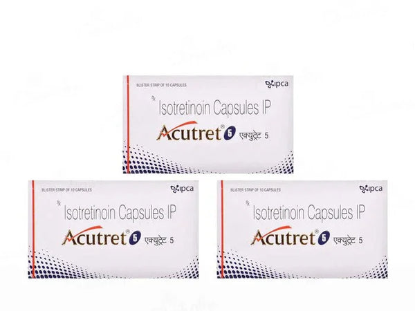 Acutret 5 Capsule – Isotretinoin for Acne Treatment