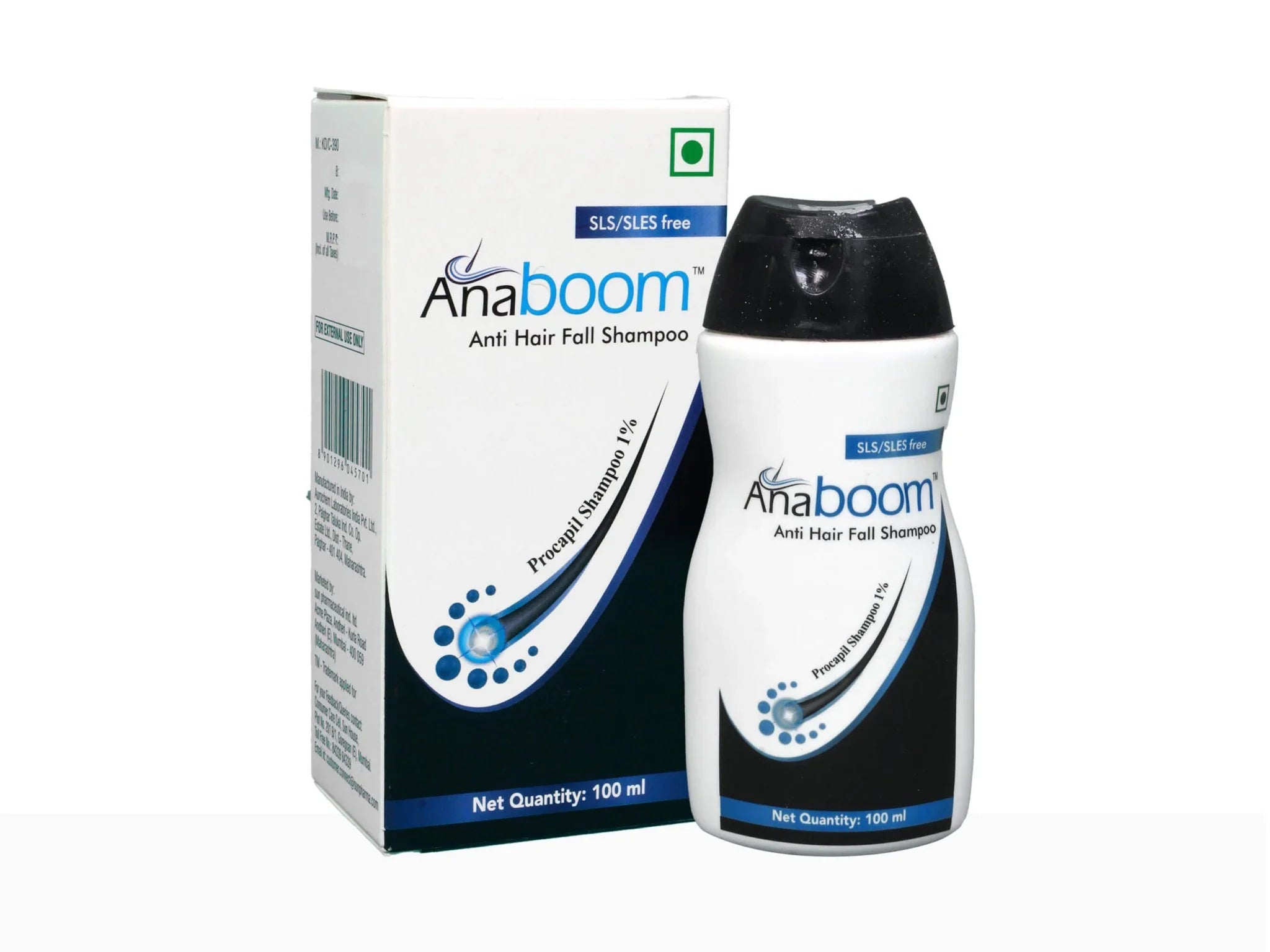 Anaboom Anti Hair Fall Shampoo - Strengthens Hair – Atomic Pharmacy
