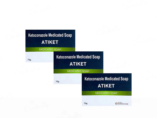 Atiket Medicated Soap – Anti-Acne & Antifungal Cleanser