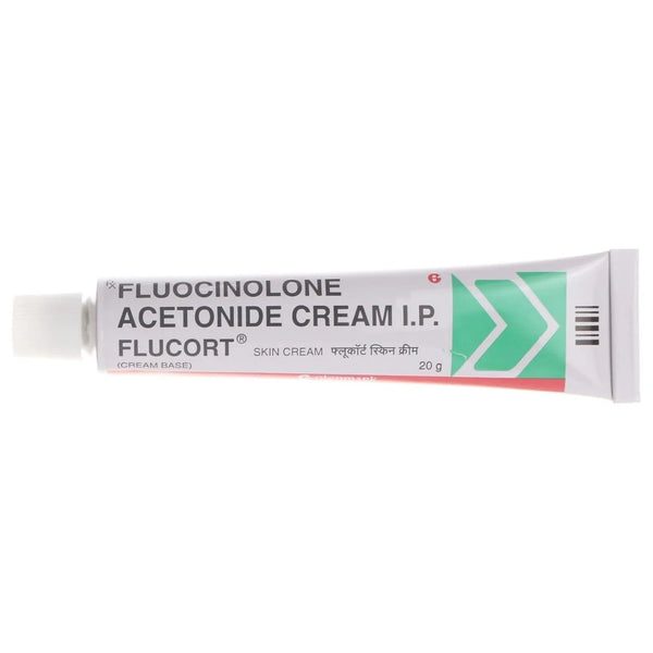 Flucort H Cream for Skin Allergies, Redness & Itching Relief